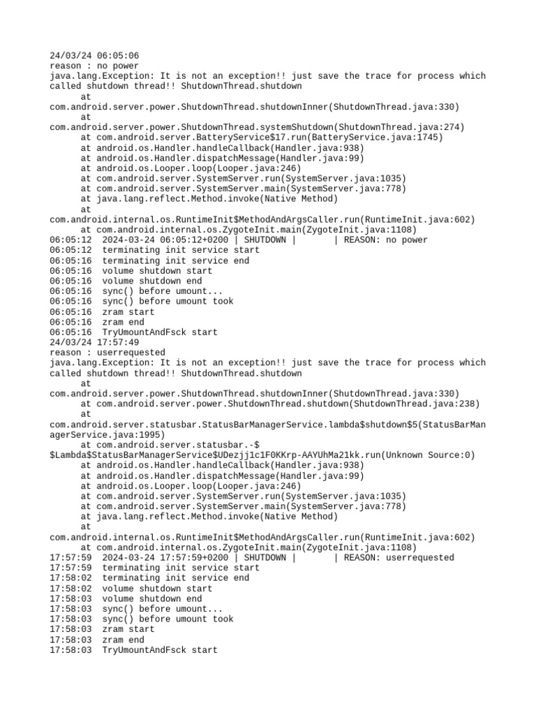 Power Off Reset Reason Backup Pdf Java Programming Language Computer Science