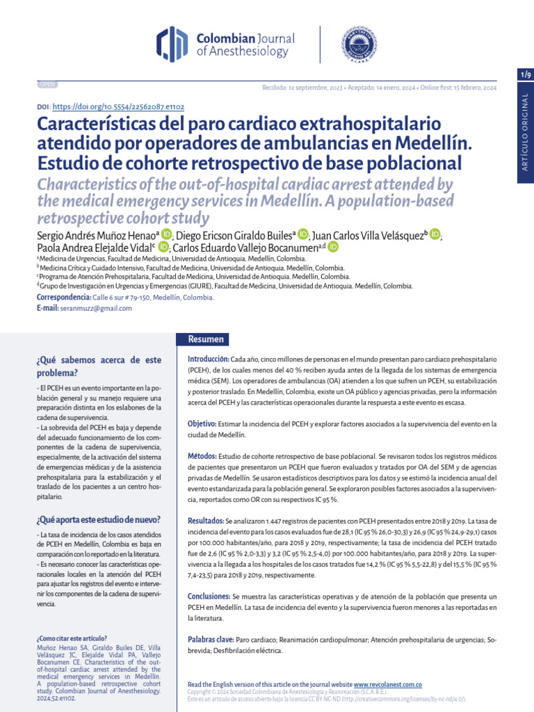 Cja 2023 0086 - Esp | PDF | Ambulancia | Medicina