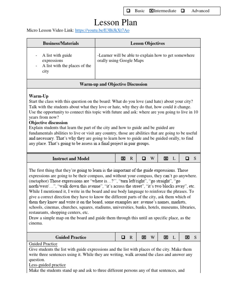 1st Class FINAL | Download Free PDF | Lesson Plan | Behavior Modification