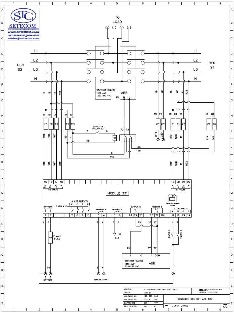 Especificaciones ATS-630-3 ABB 331 | PDF