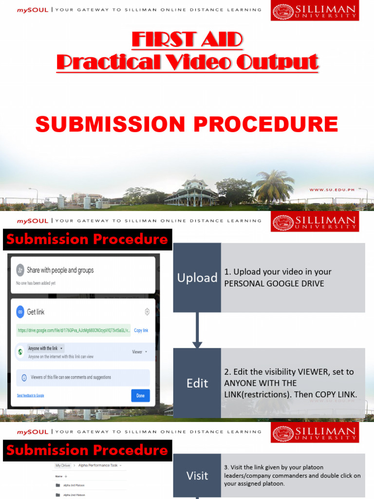 FIRST AID Submission-Procedure | PDF