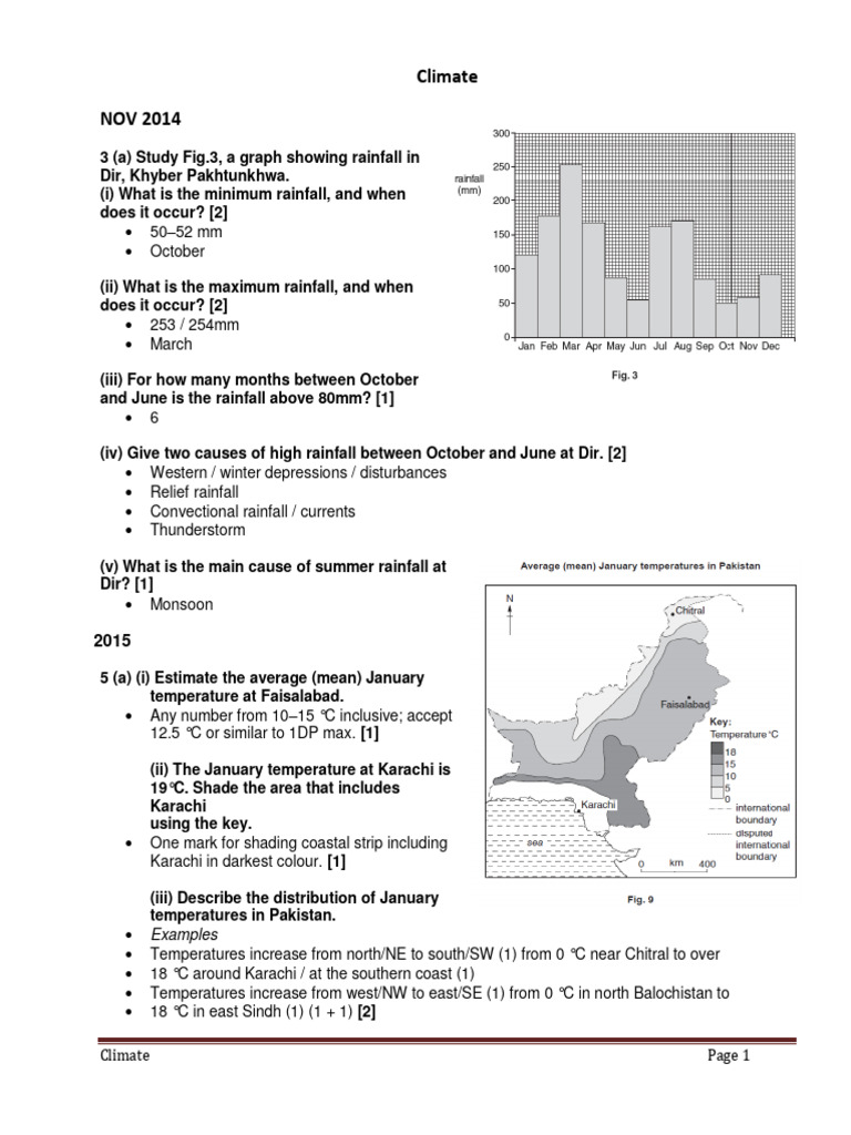 Climate | PDF | Rain | Equator
