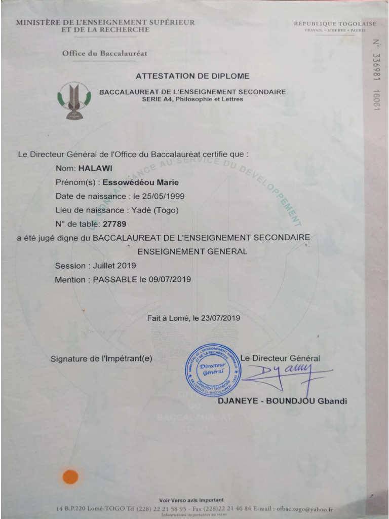 PDF Scanner Attestation | PDF