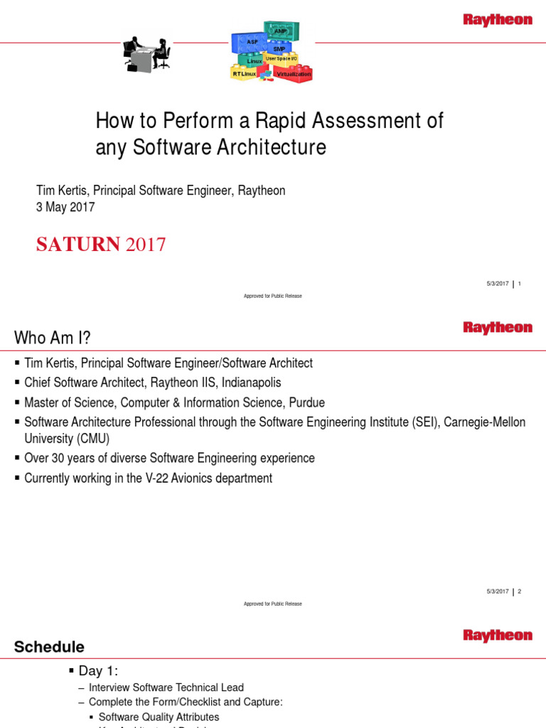 Rapid Assessment of Any Software Architecture | PDF | Software | Use Case