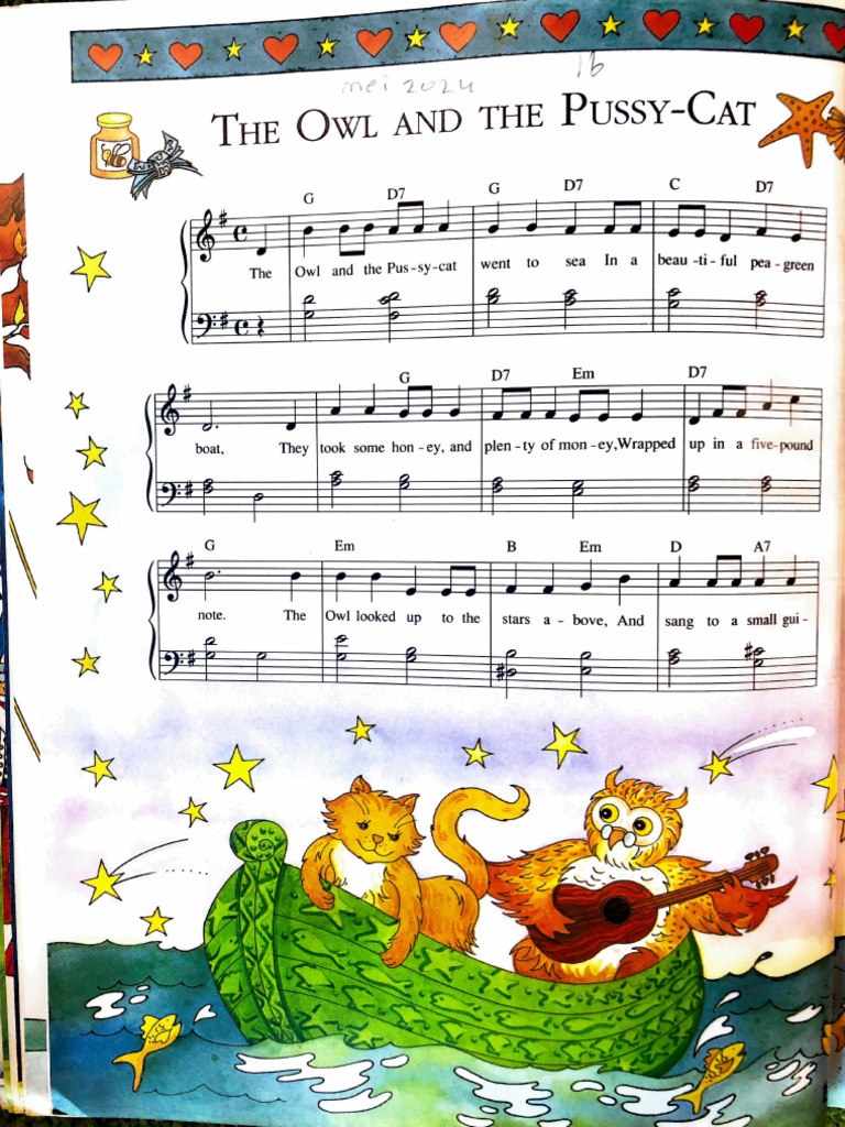 The owl and the pussy-cat | PDF