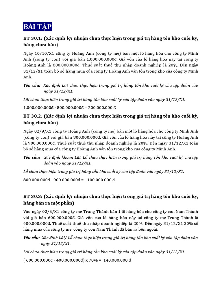 C30. GDNB Tap Doan | PDF