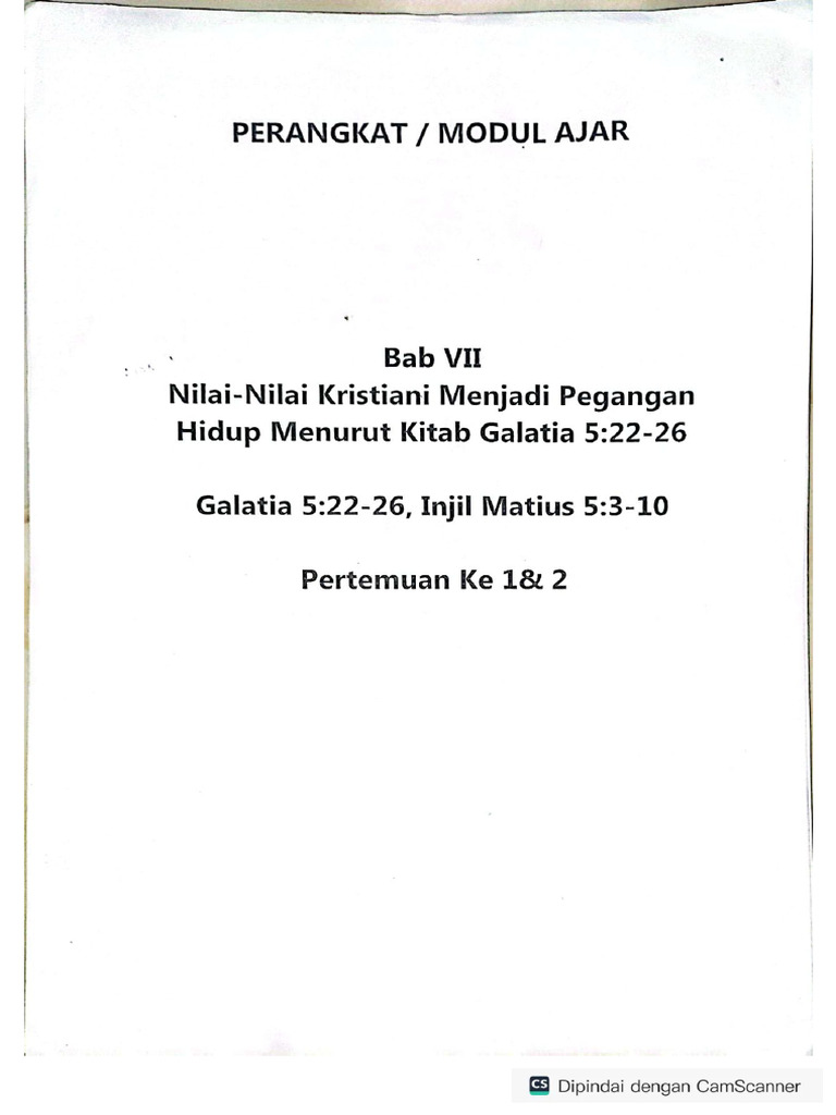 Modul Ajar Bu Ritonga | PDF