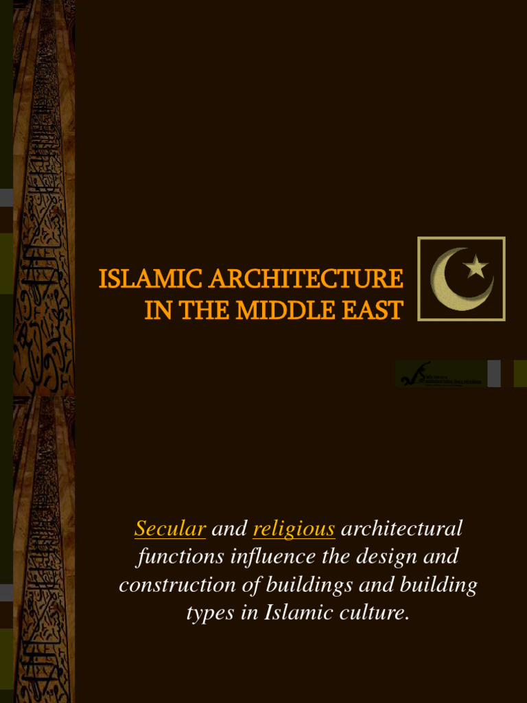 002 - Islamic Architecture | PDF | Mosque | Architectural Design