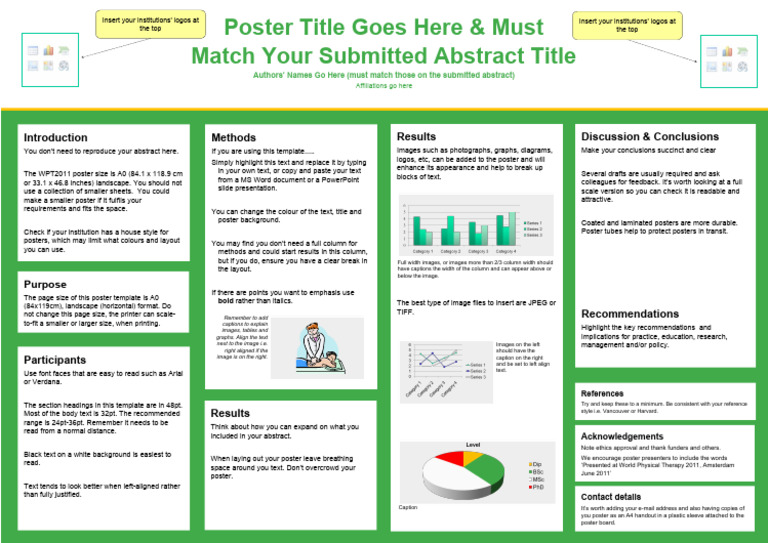 WPT2011 Poster Template | Download Free PDF | Page Layout | Poster