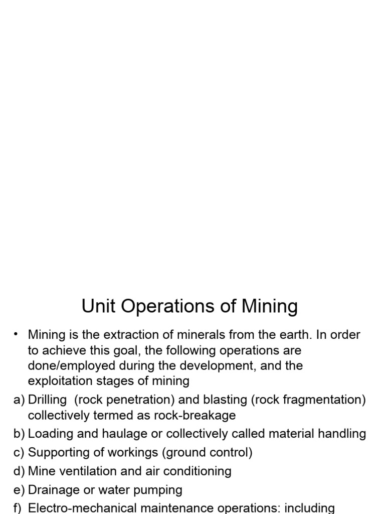 Lecture 4, Operation Units | PDF | Explosion | Materials