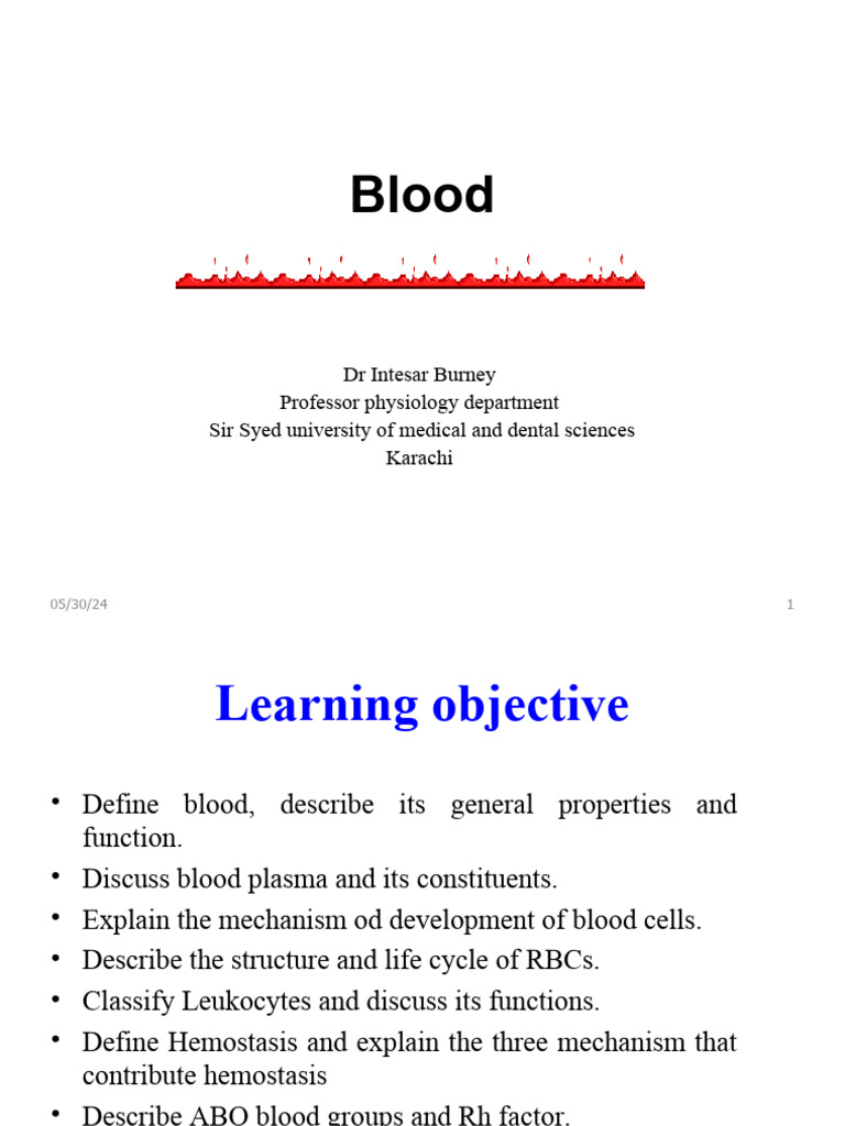 Blood | PDF | Hemoglobin | Blood