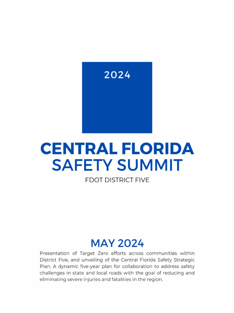 Central Florida Safety Summit | PDF | Transport | Pedestrian