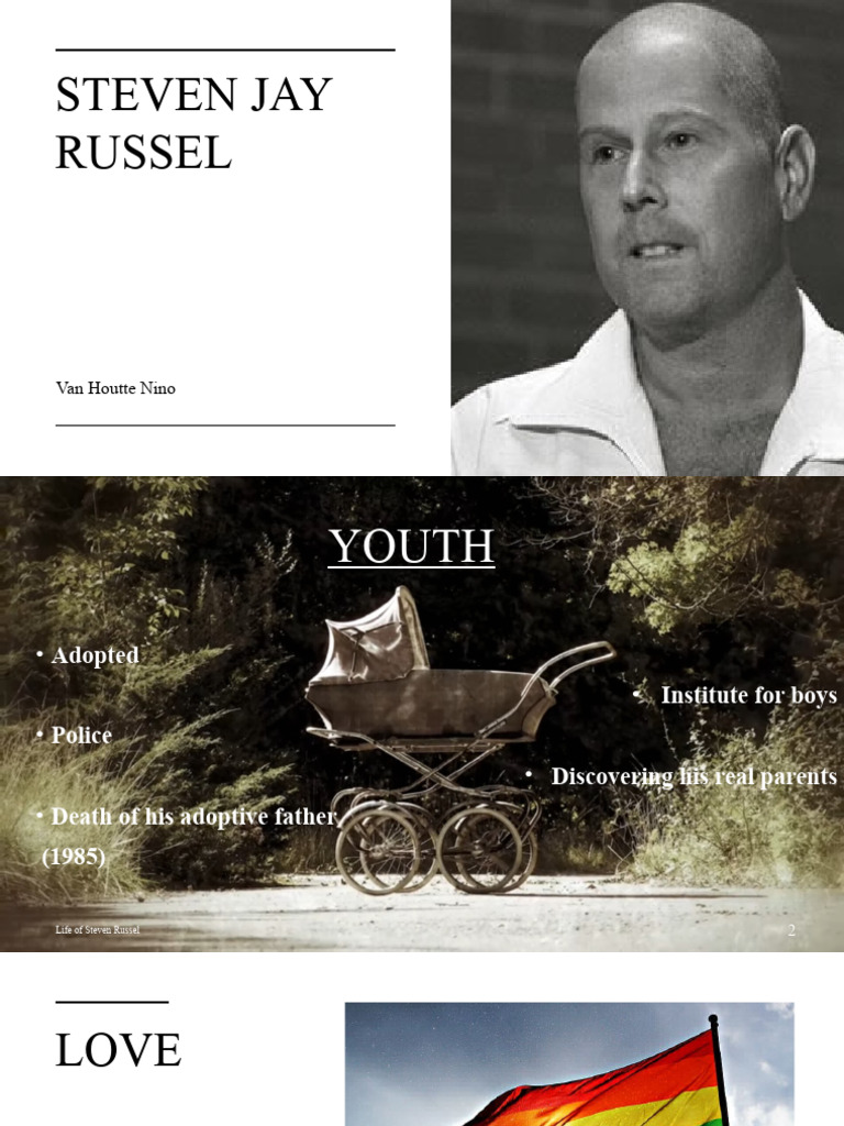 Présentation Steven Jay Russel | PDF | Mystery, Thriller & Crime Fiction