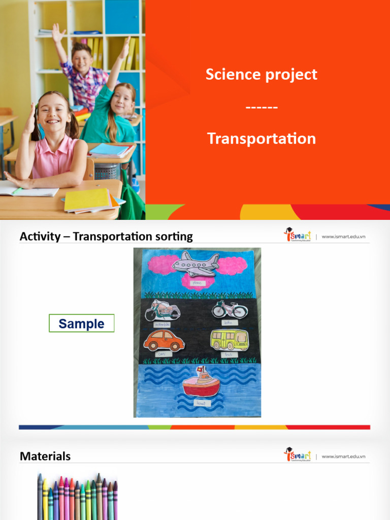 Science Project (Transportation) | PDF