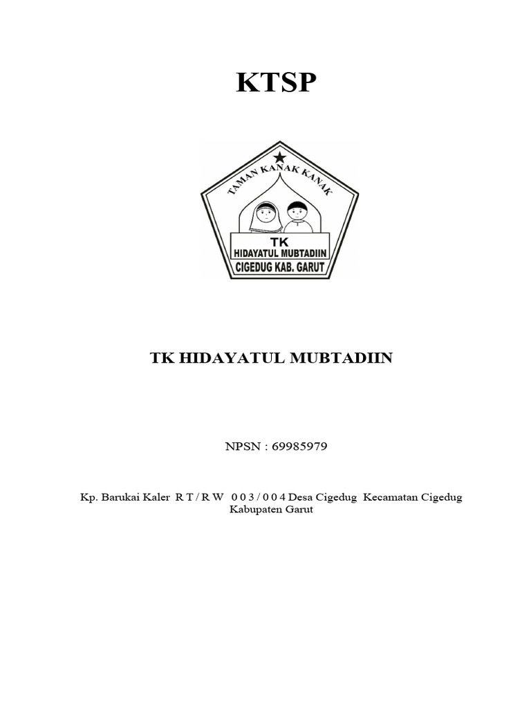 2.1.1 KTSP TK HM | PDF