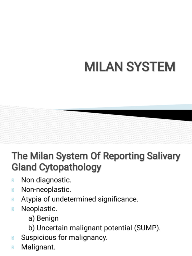 Milan System | PDF | Cytopathology | Neoplasms