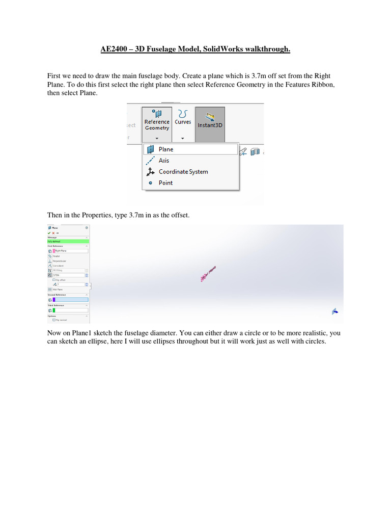 Fuselage | PDF | Ellipse | Curve