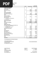 Balance Sheet Provisional | PDF | Balance Sheet | Expense