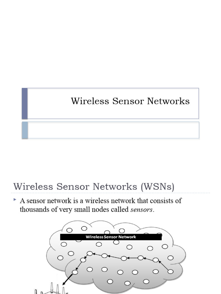 Unit 1 Students | PDF | Wireless Sensor Network | Computer Network