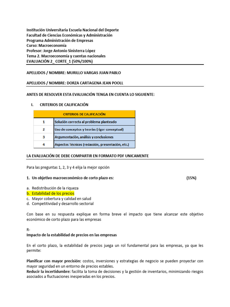 Impacto de la Macroeconomía en Empresas | PDF | Inflación | Business