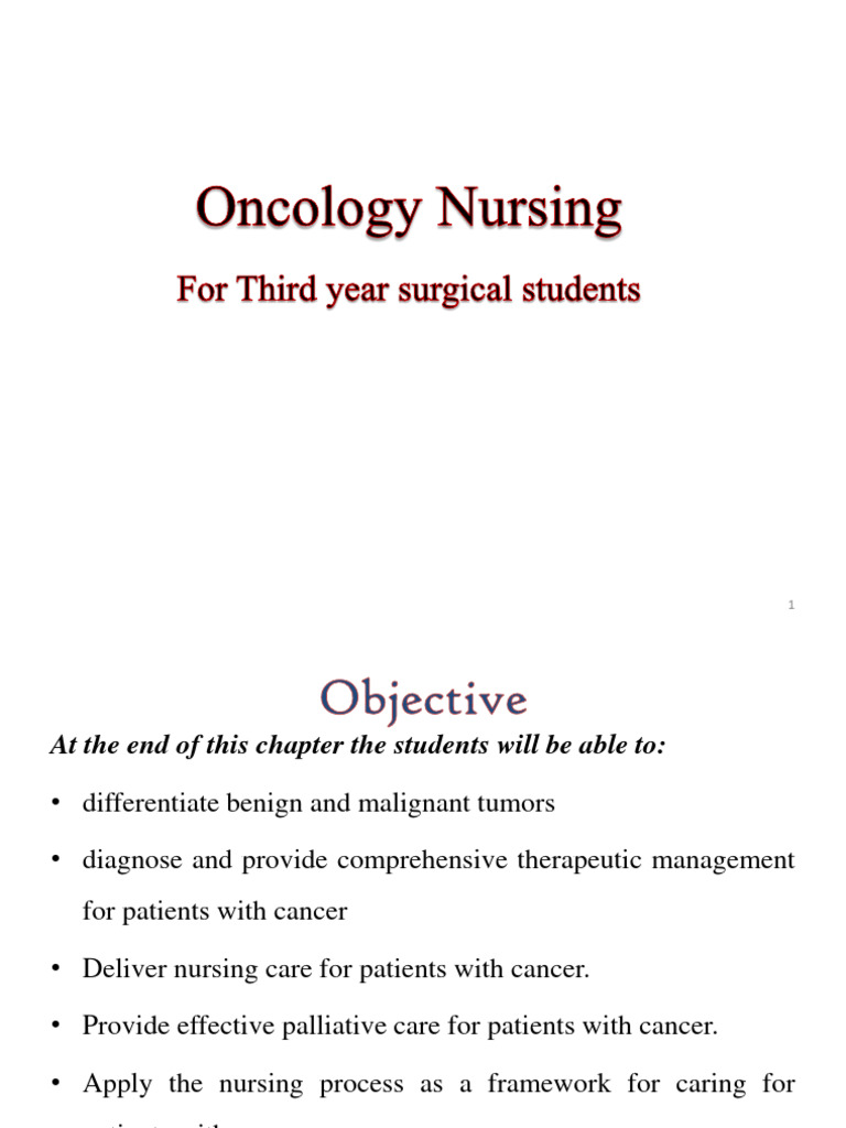 Oncology Nursing Essentials | PDF | Biopsy | Cancer