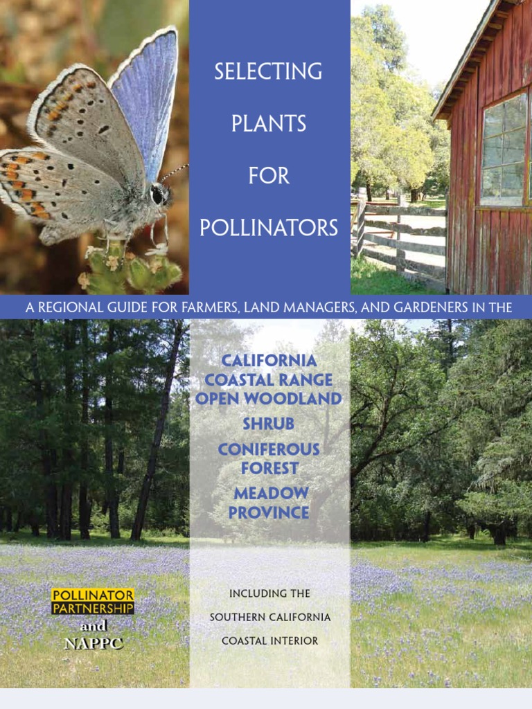 Selecting Plants For Pollinators: California Coastal Woodland - North ...
