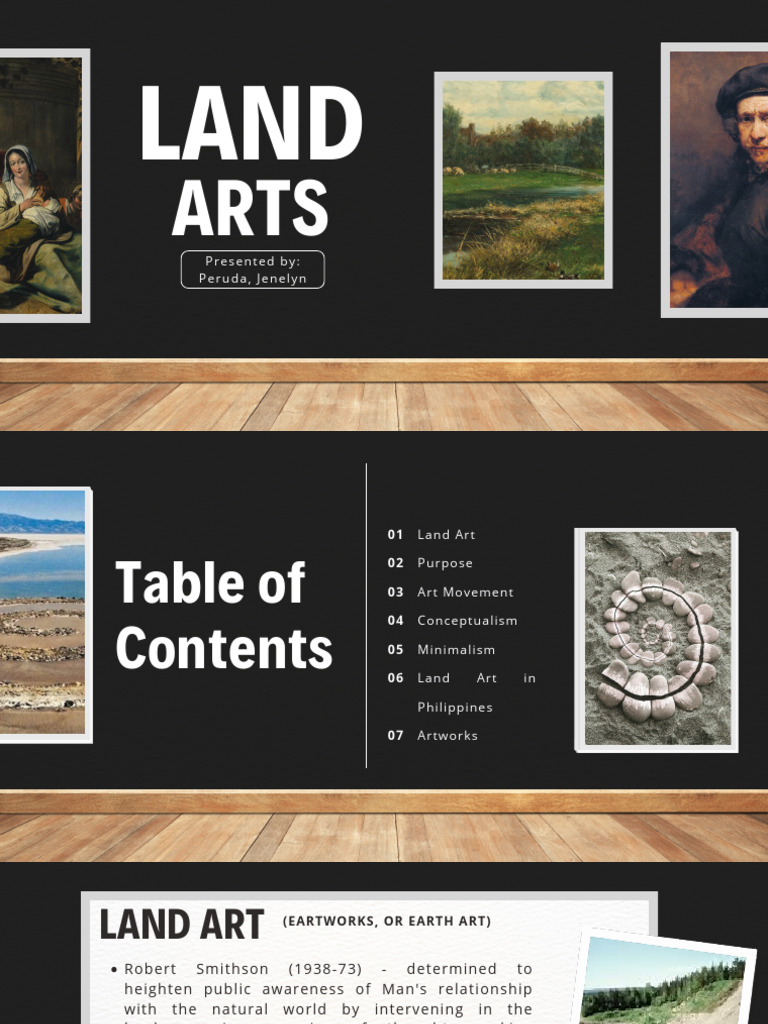 Land Art - Art Appreciation | PDF | Earth Sciences | The Arts