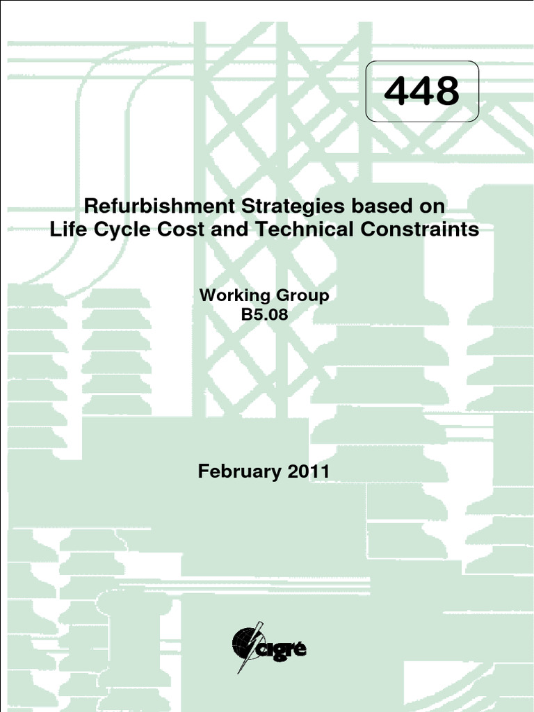448 Refurbushment Strategise Fo LCC Based Techniques For | PDF | Electrical Substation ...