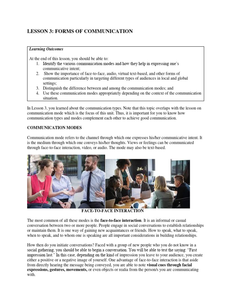 I Am Sharing 'GE 106 LESSON 4' With You | PDF | Communication | Conversation