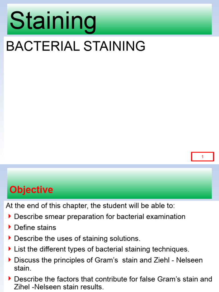 Staining | Download Free PDF | Staining | Fixation (Histology)