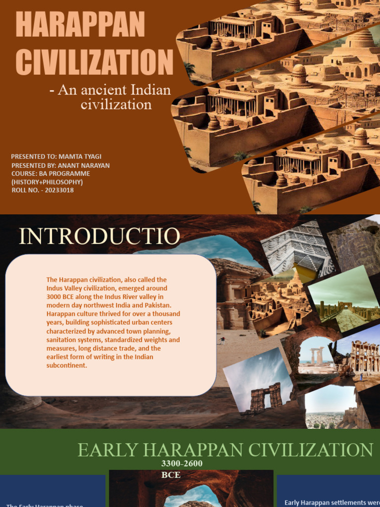Harappan Civilization Overview: Key Phases | PDF | Art | History