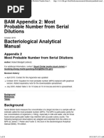 MPN Table | PDF | Evaluation Methods | Methodology