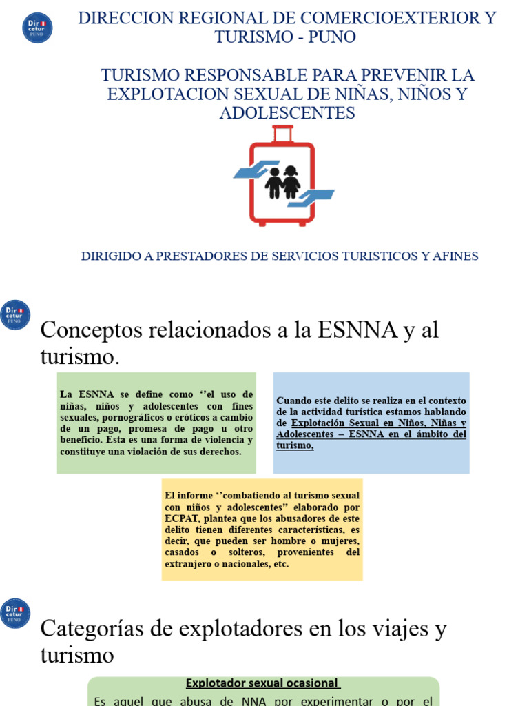 Pesnna para Prestadores de Servicios Turisticos | PDF | Turismo | Violación