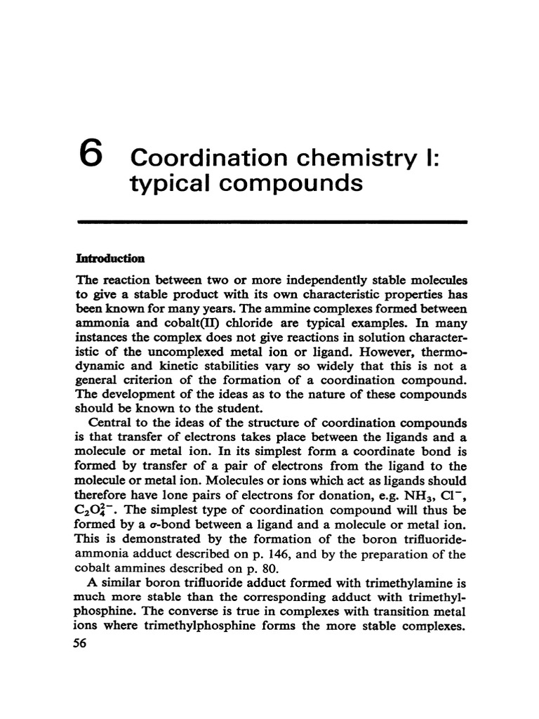 Oxalatos de Cromo (III) | PDF | Coordination Complex | Ligand