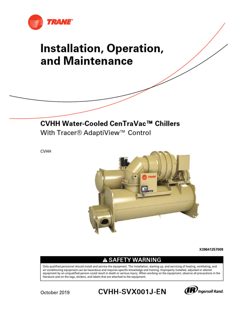 Chiller Installation and Operation and Maintenance | PDF ...