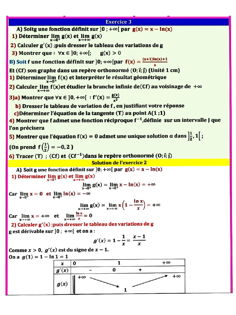 Correction Devoir Libre | PDF