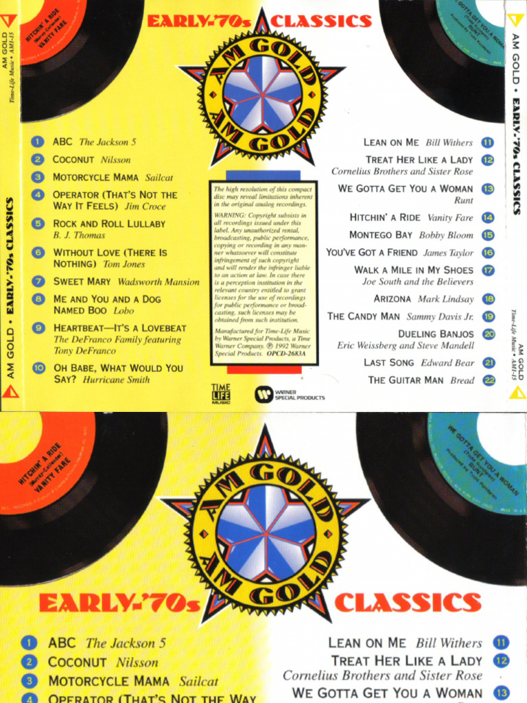 AM Gold Early '70s Classics - 00 - All Scans | PDF