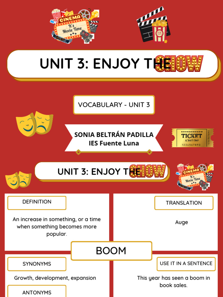 2º Bach - Vocabulary Unit 3 | PDF