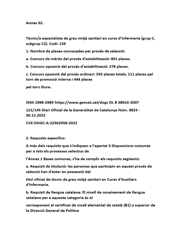 Opos Temari Tcai | PDF