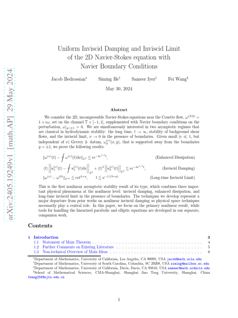Uniform Inviscid Damping and Inviscid Limit of The 2D Navier-Stokes ...