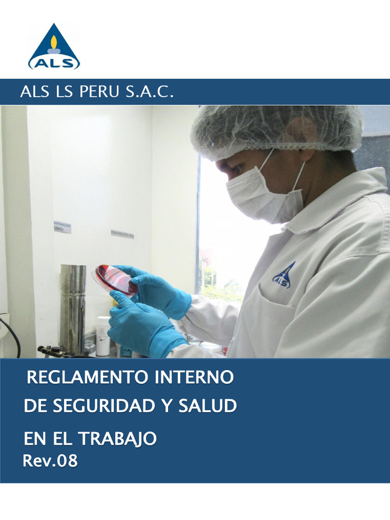 RISST Rev08 Reglamento Interno SST ALS LS PERU SAC | PDF | Seguridad y ...