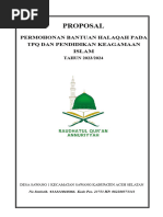 Rab BOP Contoh | PDF