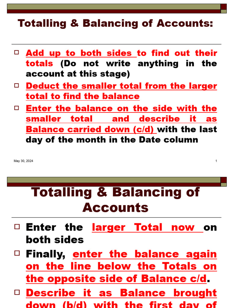 Acc 100 Slide On Ledger Account Question 4 - Feb 2024 | PDF | Debits ...