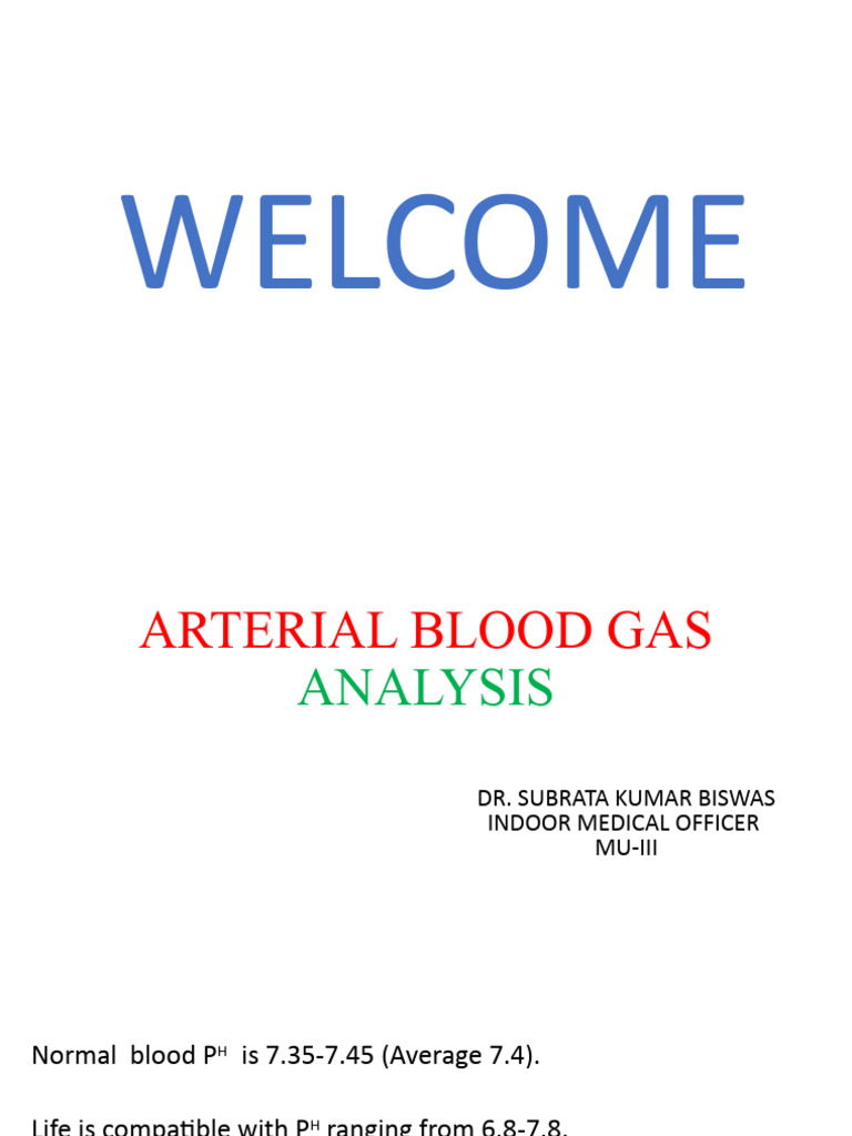 ABG Interpretation - Final (Autosaved) | PDF | Intensive Care Medicine ...