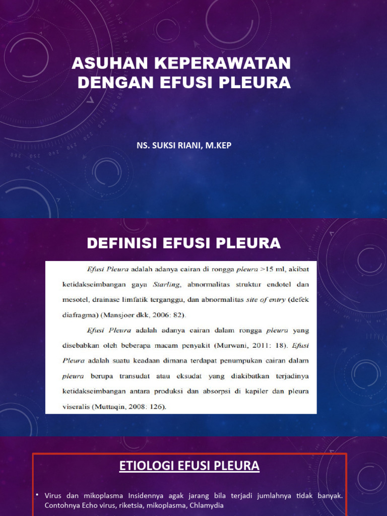 Askep Efusi Pleura | PDF