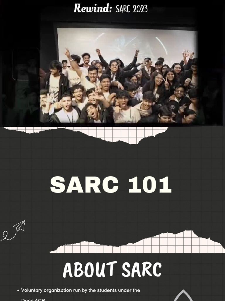 Sarc 101 | PDF | Mentorship | Web Development