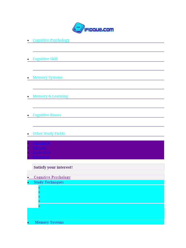 Mnemonics | PDF | Mnemonic | Recall (Memory)