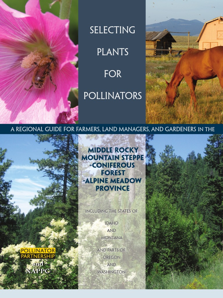 Selecting Plants For Pollinators: Middle Rocky Mountain Steppe - North ...
