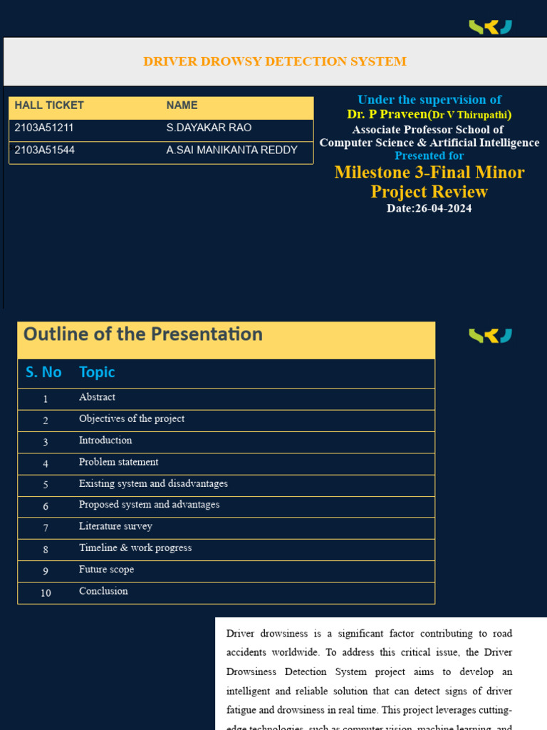 Mini Ppt Final | PDF | Computer Vision | Machine Learning