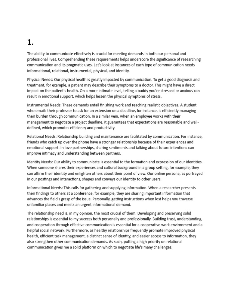 Communication Pdf Communication Intimate Relationships